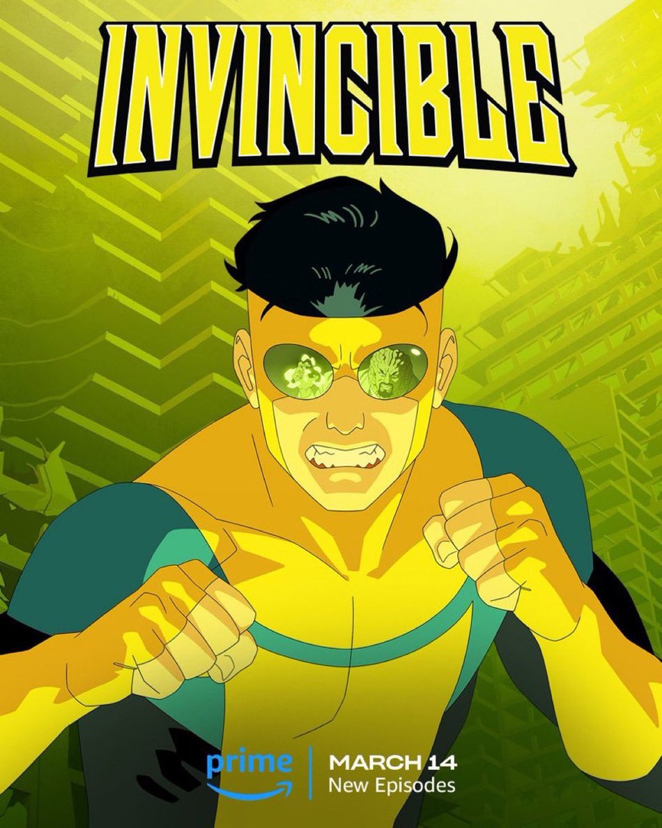 「#Invincible (voiced by ) faces off again」|The Cinema Spotのイラスト