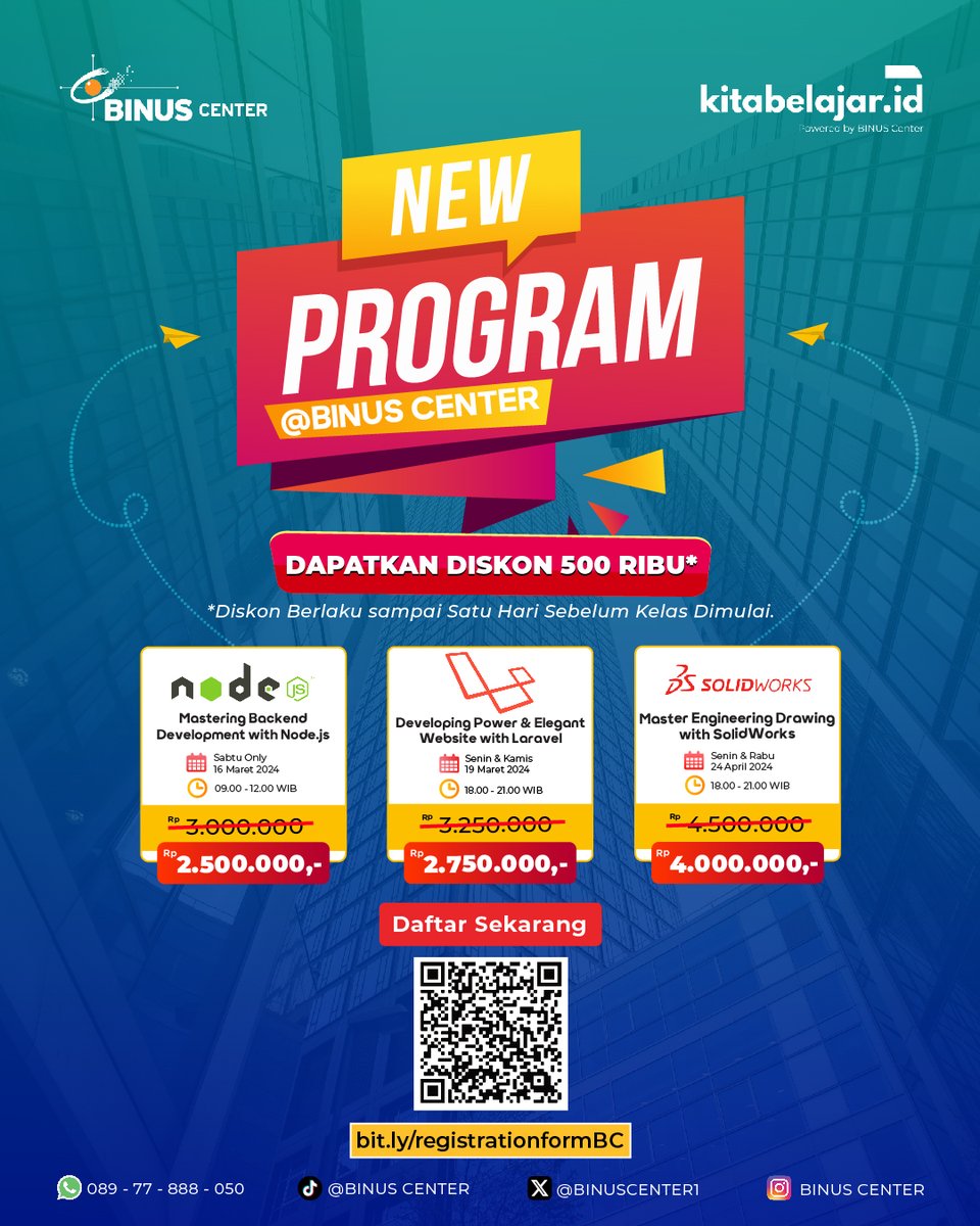 Binus Center Logo BINUS Center | 1ST CHOICE FOR LEARNING CENTER