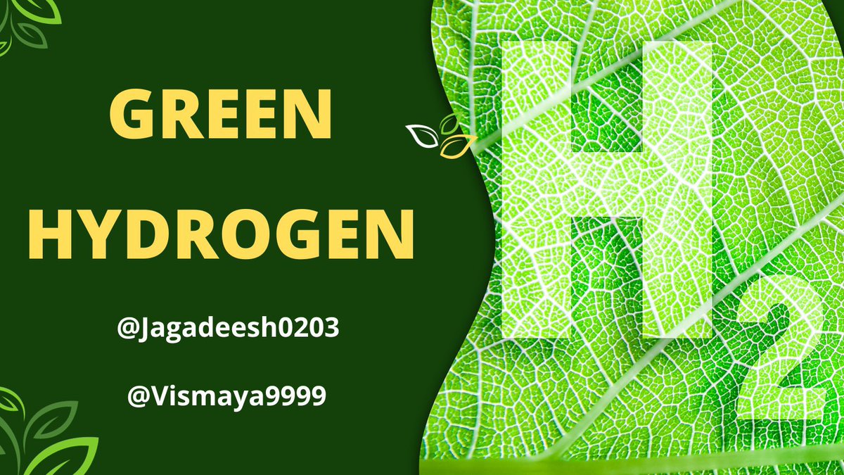 ♻️𝐆𝐑𝐄𝐄𝐍 𝐇𝐘𝐃𝐑𝐎𝐆𝐄𝐍 𝐄𝐍𝐄𝐑𝐆𝐘 🤝Collaboration: @Vismaya9999 🏷️𝐆𝐫𝐞𝐞𝐧 𝐇𝐲𝐝𝐫𝐨𝐠𝐞𝐧 ...