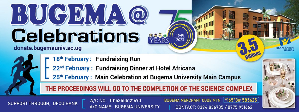 Bugema University Logo Bugema University || EXCELLENCE IN