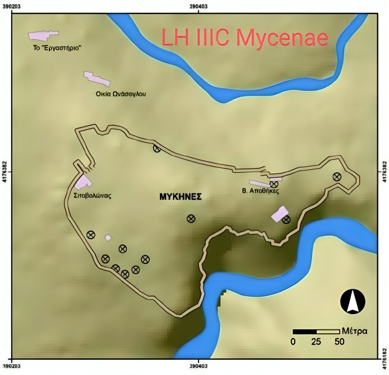 1/ Mycenae was the political, economic and religious center of the ...