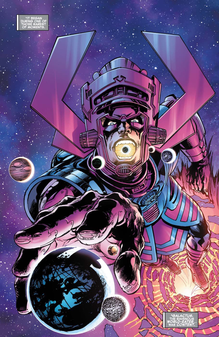 Galactus Comic Book Covers Original/ New Covers To Reprint Comics