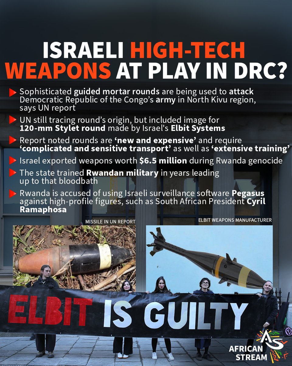 ISRAELI HIGH-TECH WEAPONS AT PLAY IN DRC? High-tech weaponry has been ...