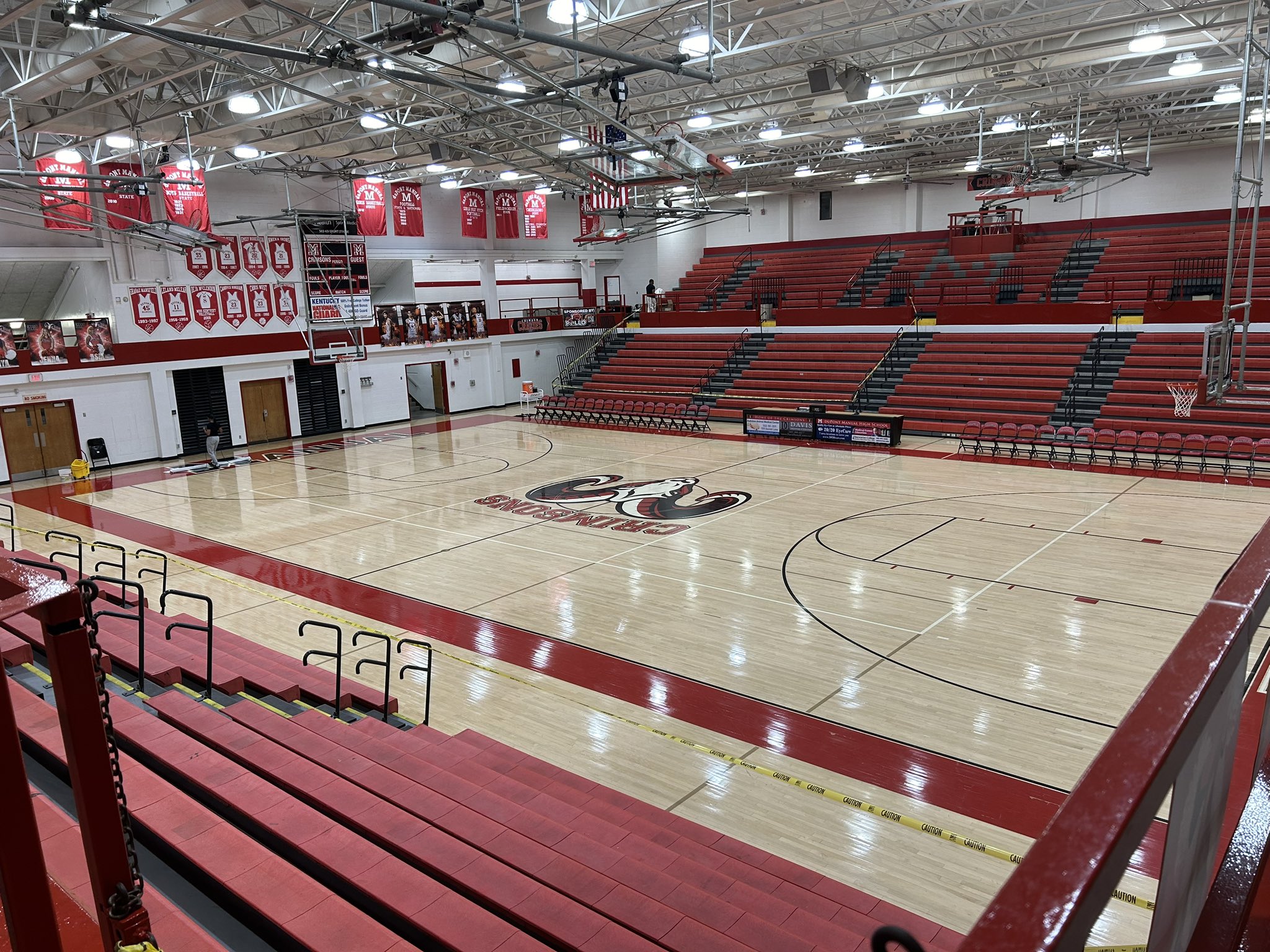 Dupont Manual High School Basketball Gym Kennedy Lee Women's