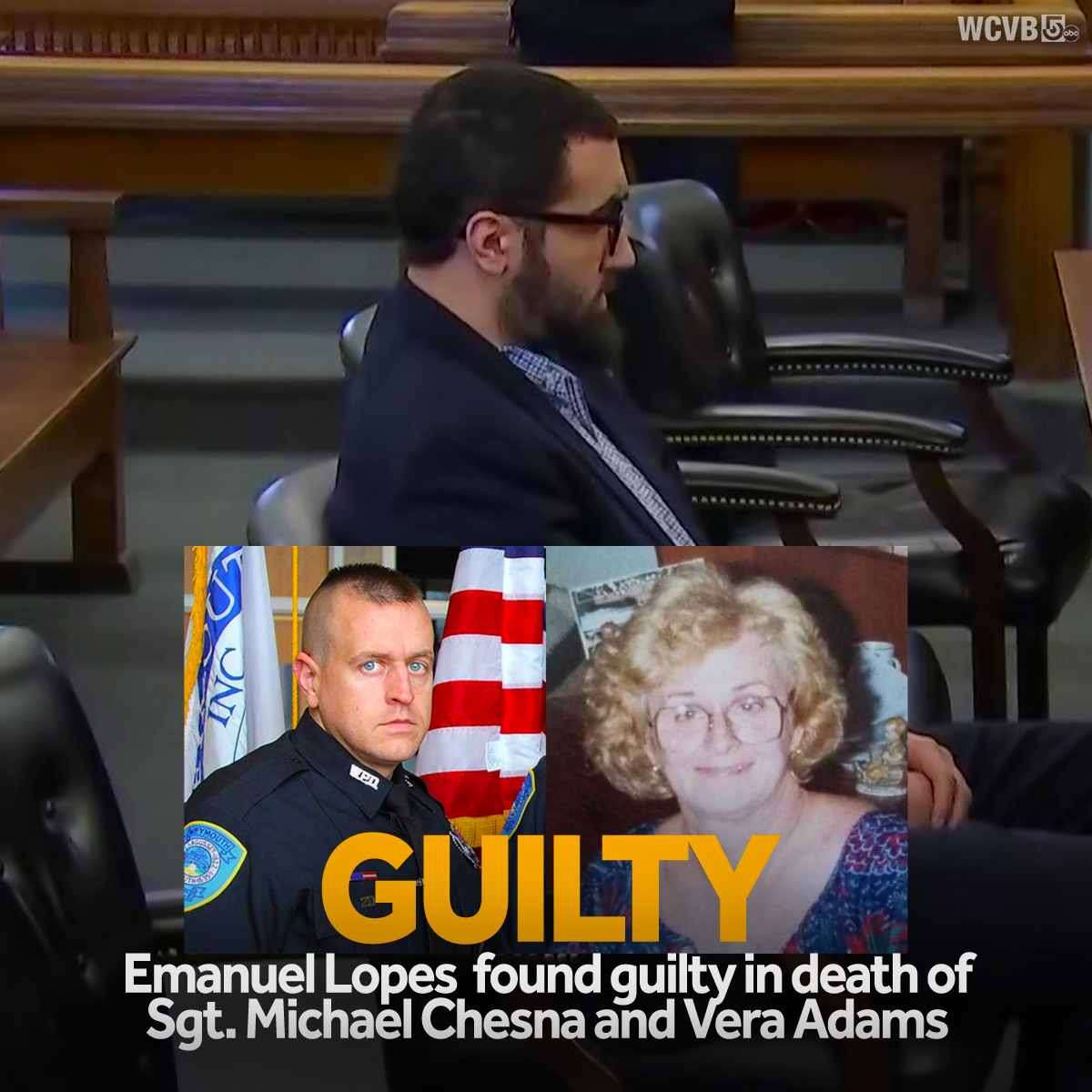 Emanuel Lopes Convicted Of Murder In Weymouth Officer And Bystander
