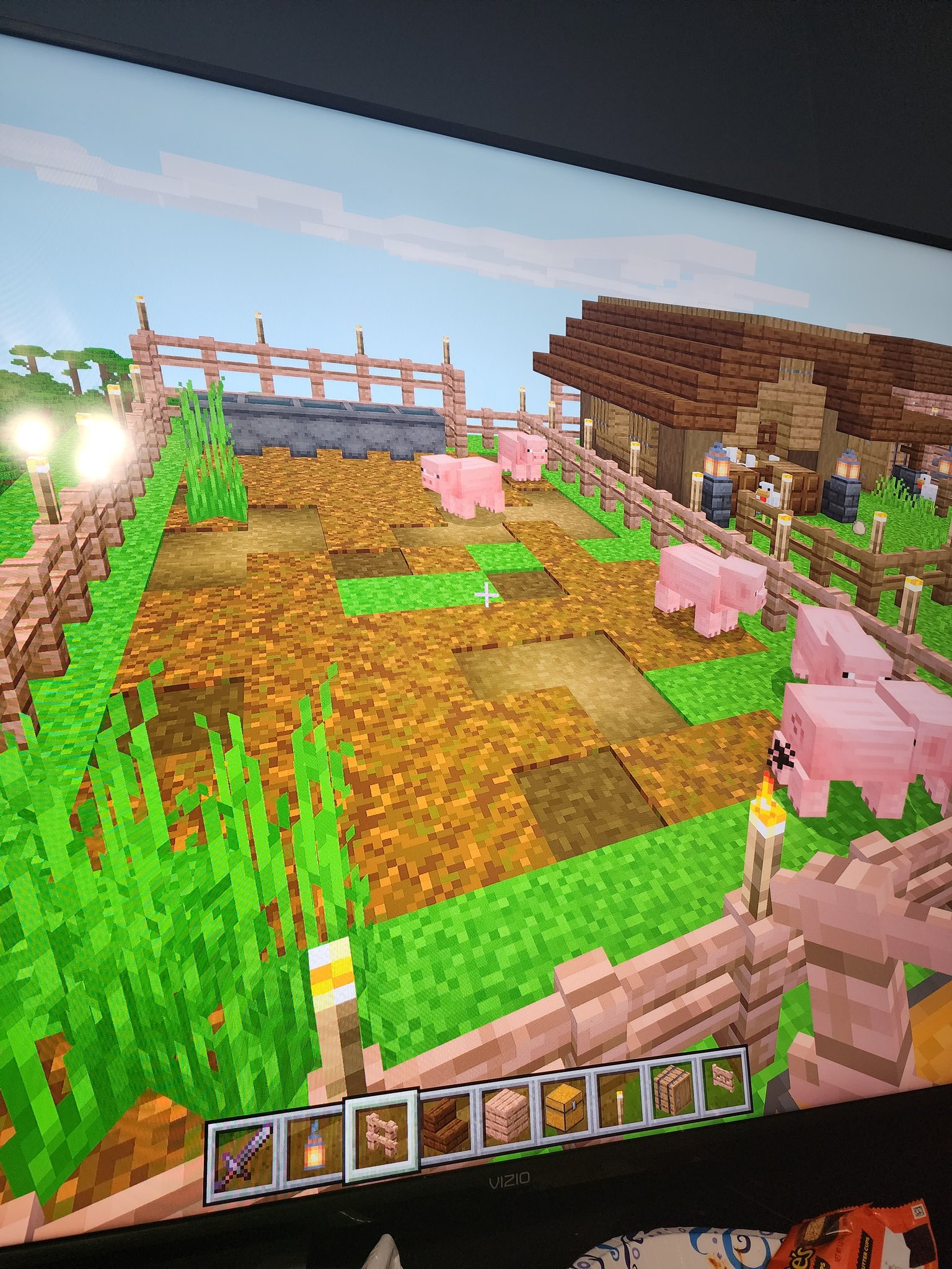 Minecraft Pig Pen