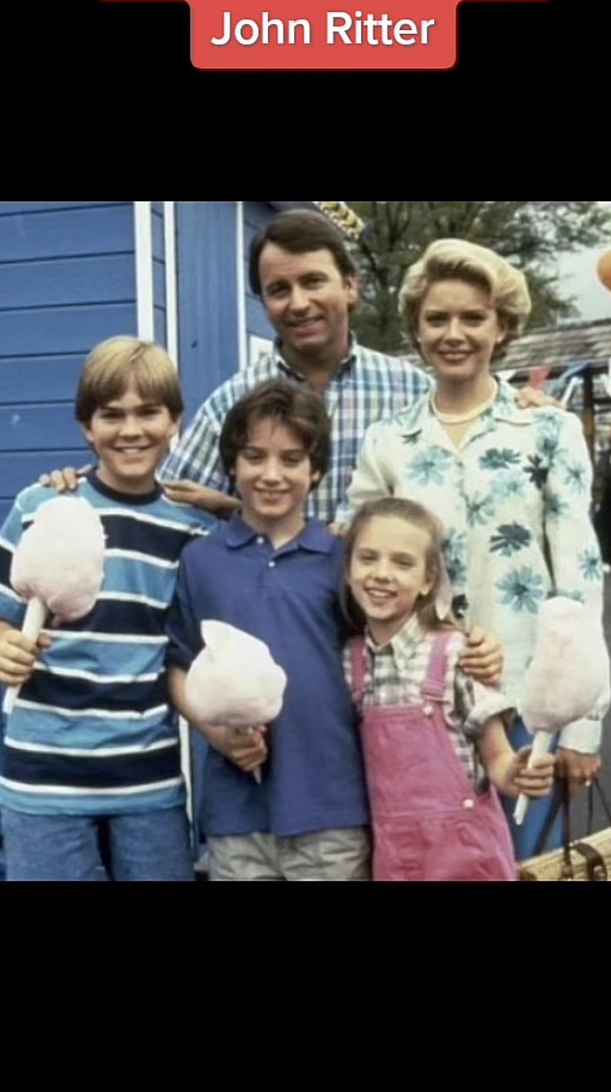 John Ritter Family People 8/9/1982 John Ritter Robert Plant Paul