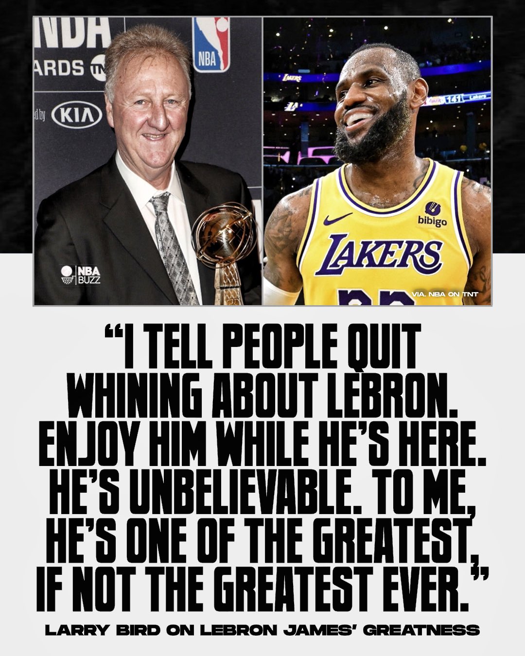 Larry Bird Quotes Charles Barkley Once Referenced Being A 'Hero' À La
