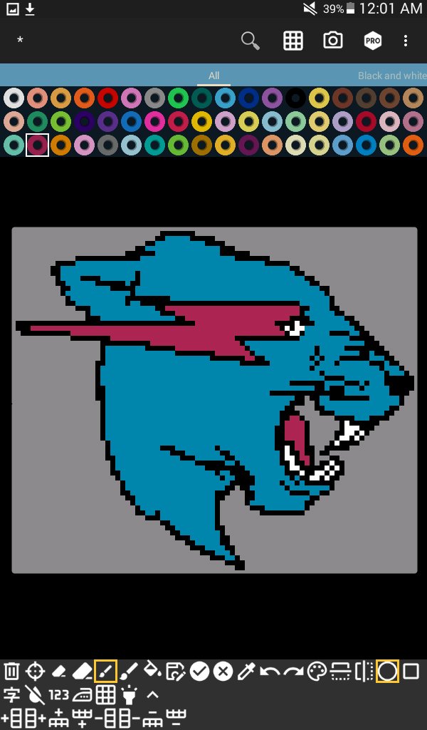 Logo Made From Beads