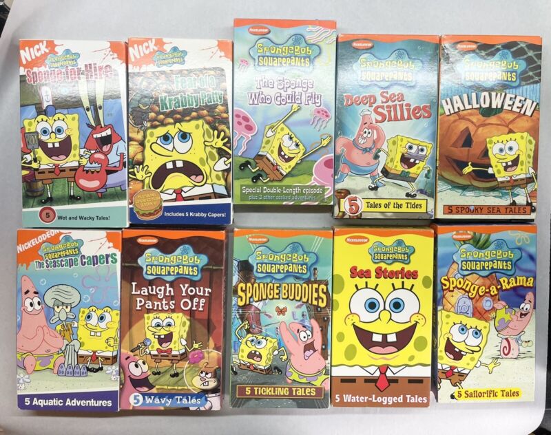 Spongebob Halloween Vhs VHS For Sale In UAE | Dubizzle