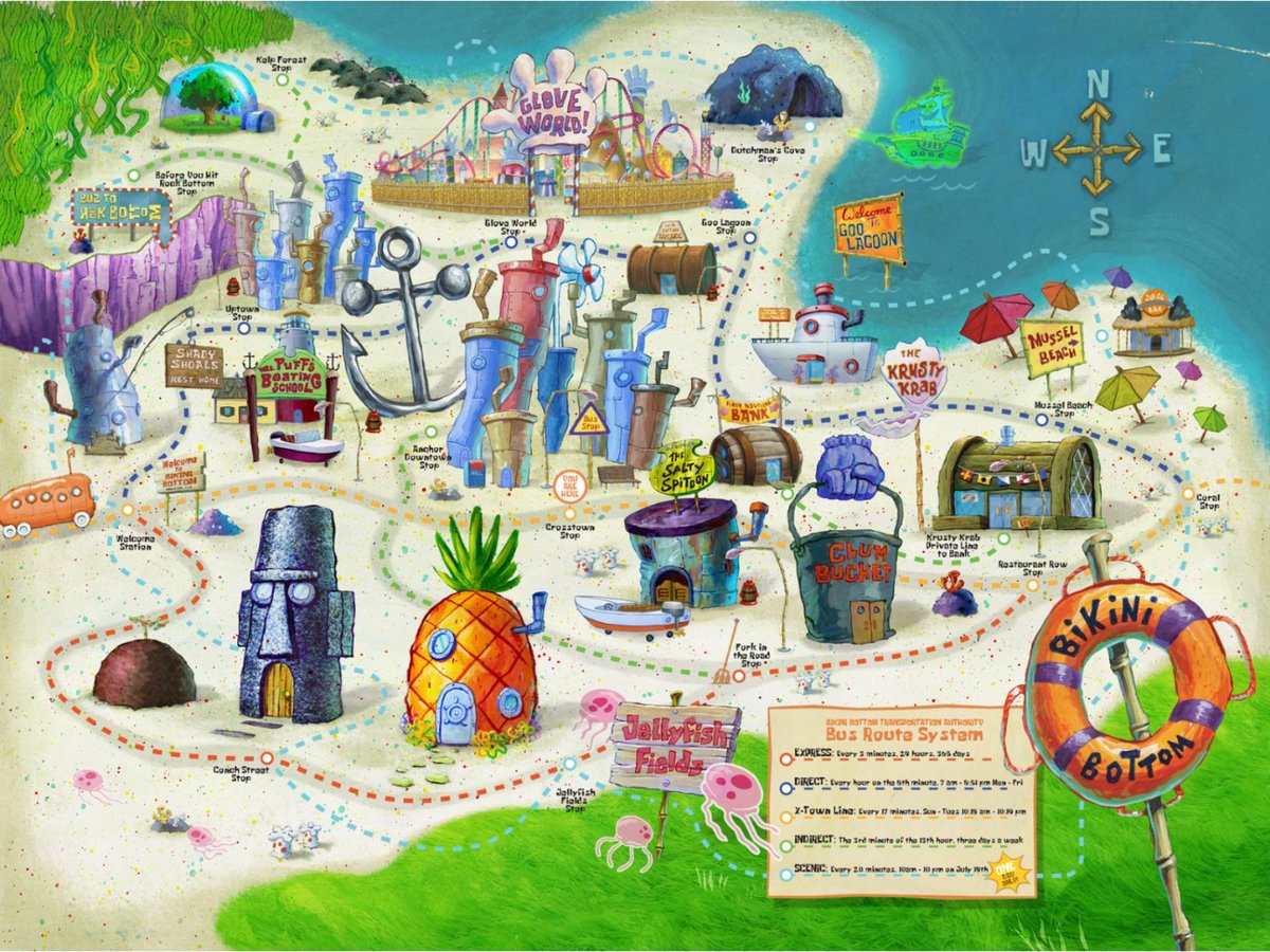 Bikini Bottom Is Real