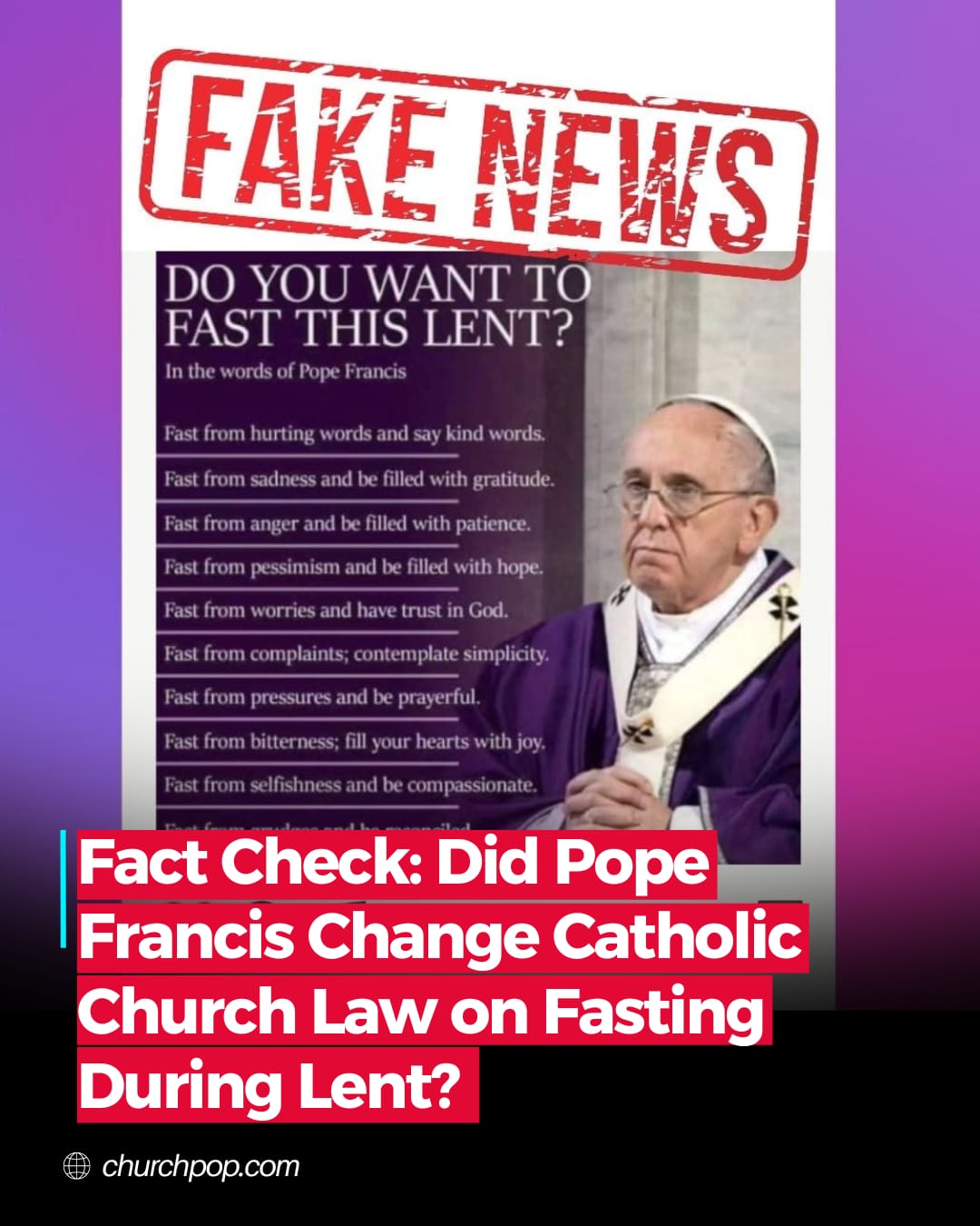 Catholic Fasting