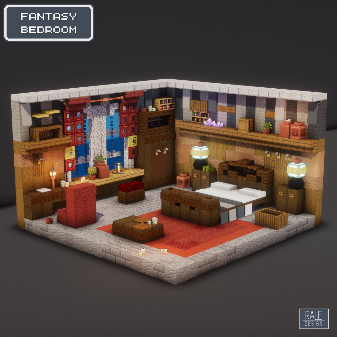Minecraft Good Small Bedroom Design Minecraft Interior Ideas Bedroom
