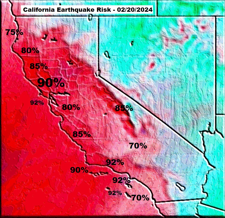 California Earthquake Hazard Map Seismic Hazard Mapping Of California