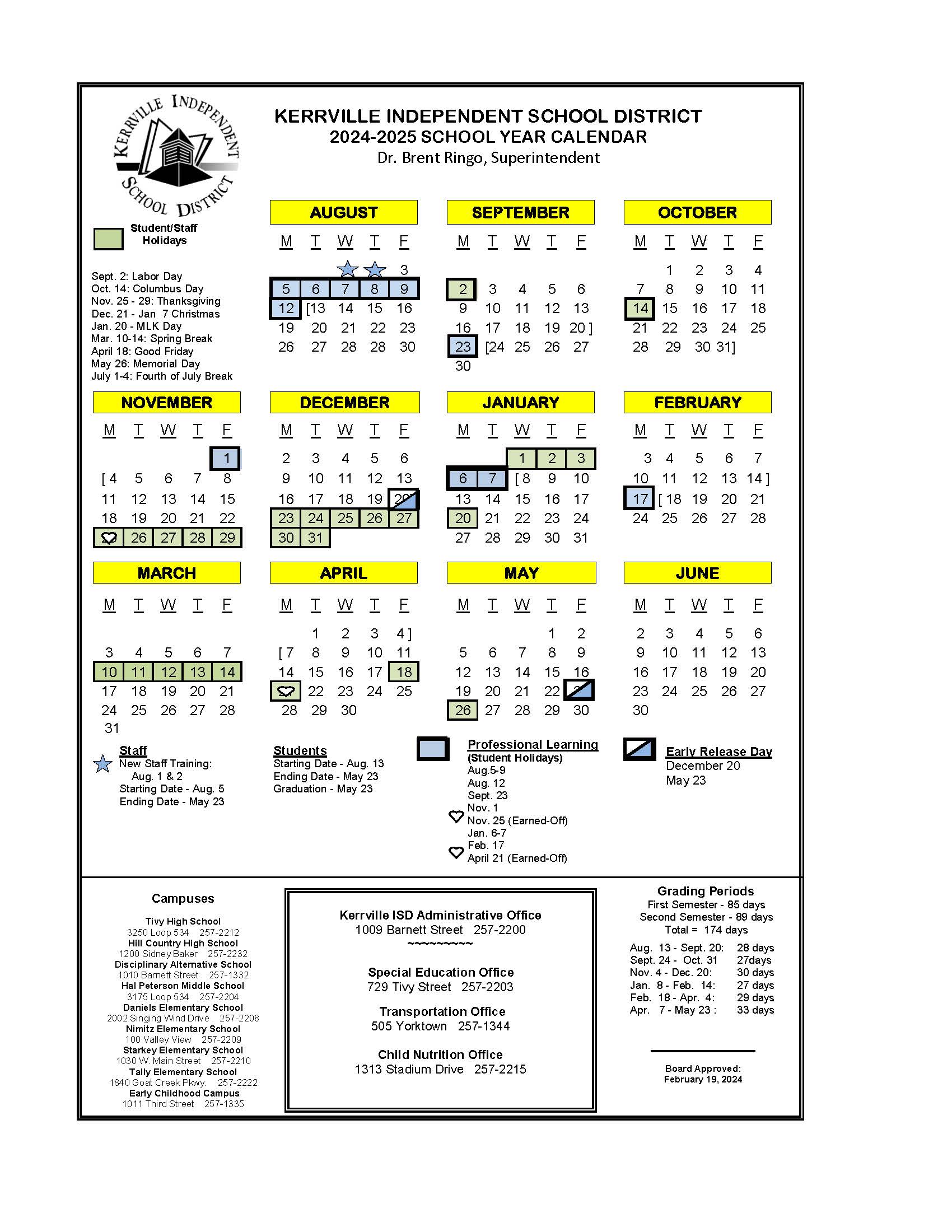 Kisd Calendar 2025 26 Kerrville - barbi dorthea Kisd Calendar 2025 26 Kerrville - barbi dorthea