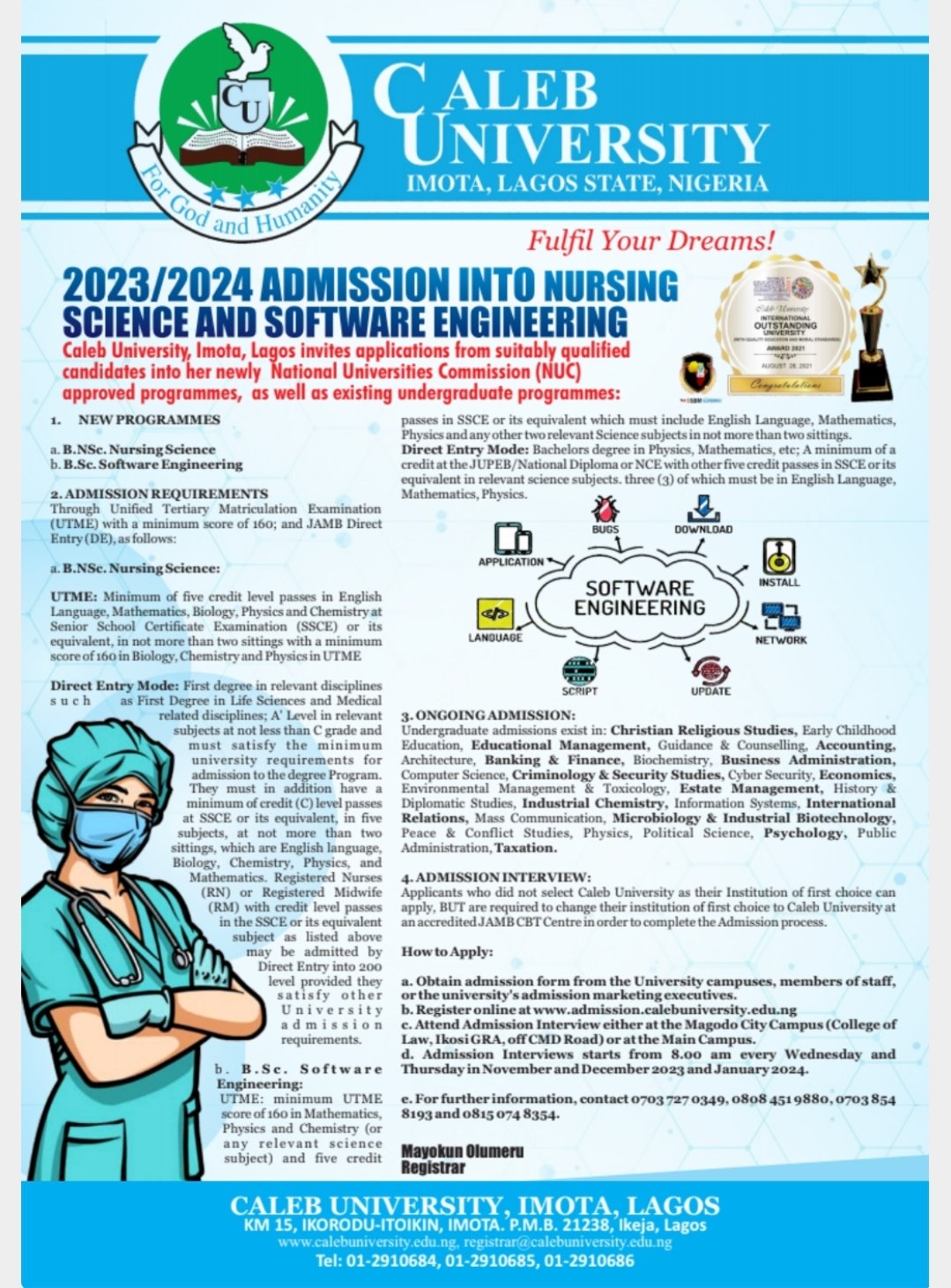 Caleb University Logo Caleb Gill 2015 16 Men's Swimming