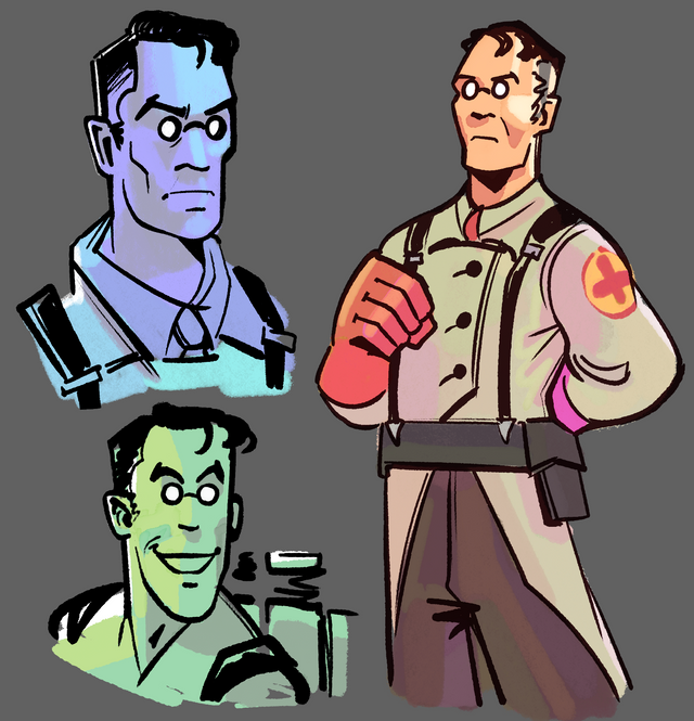 Medic Tf2 Fan Art Dr. Shpritz Official TF2 Wiki | Official Team