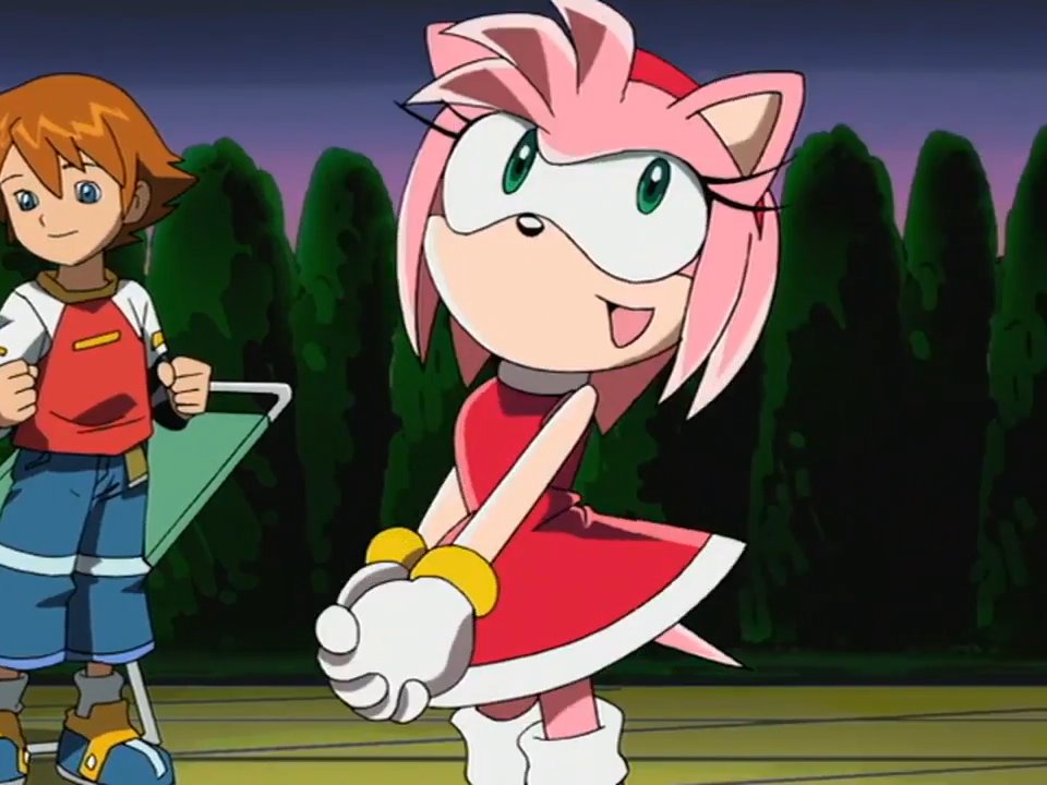 Amy Rose Sonic X Triste Amy Rose Sonic The Hedgehog Image By