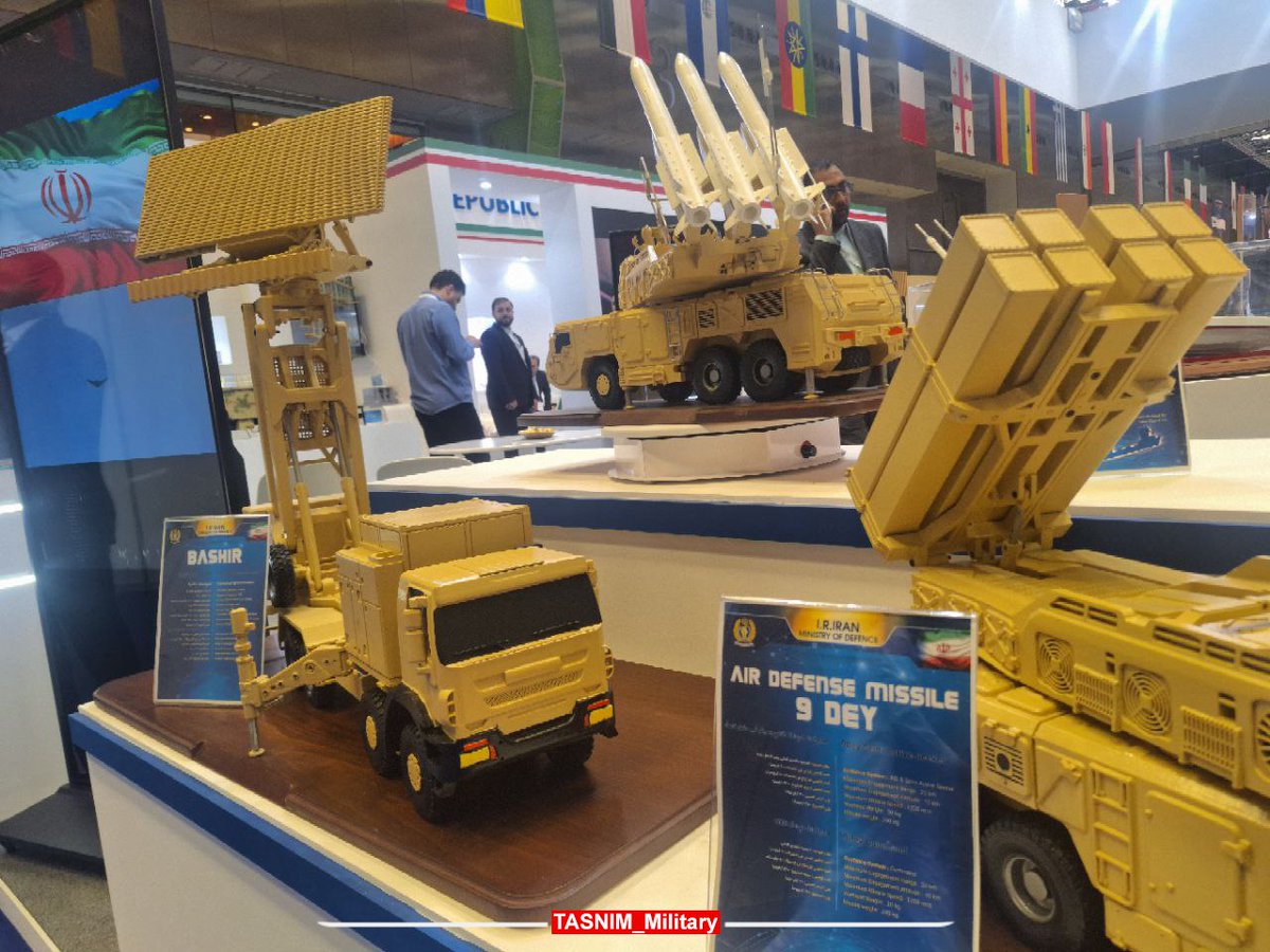 Sadid-365 & Sadid-345 PGMs • Misagh-2 MANPADS • 9-Dey TELAR SAM system ...