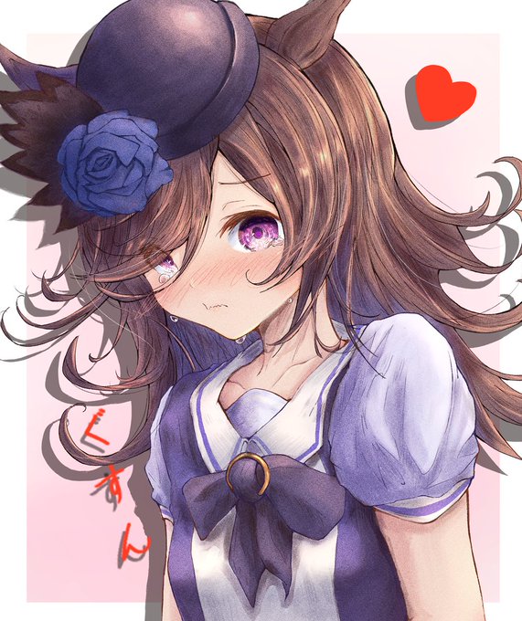 「rice shower (umamusume) blue rose」Fan Art(Latest)