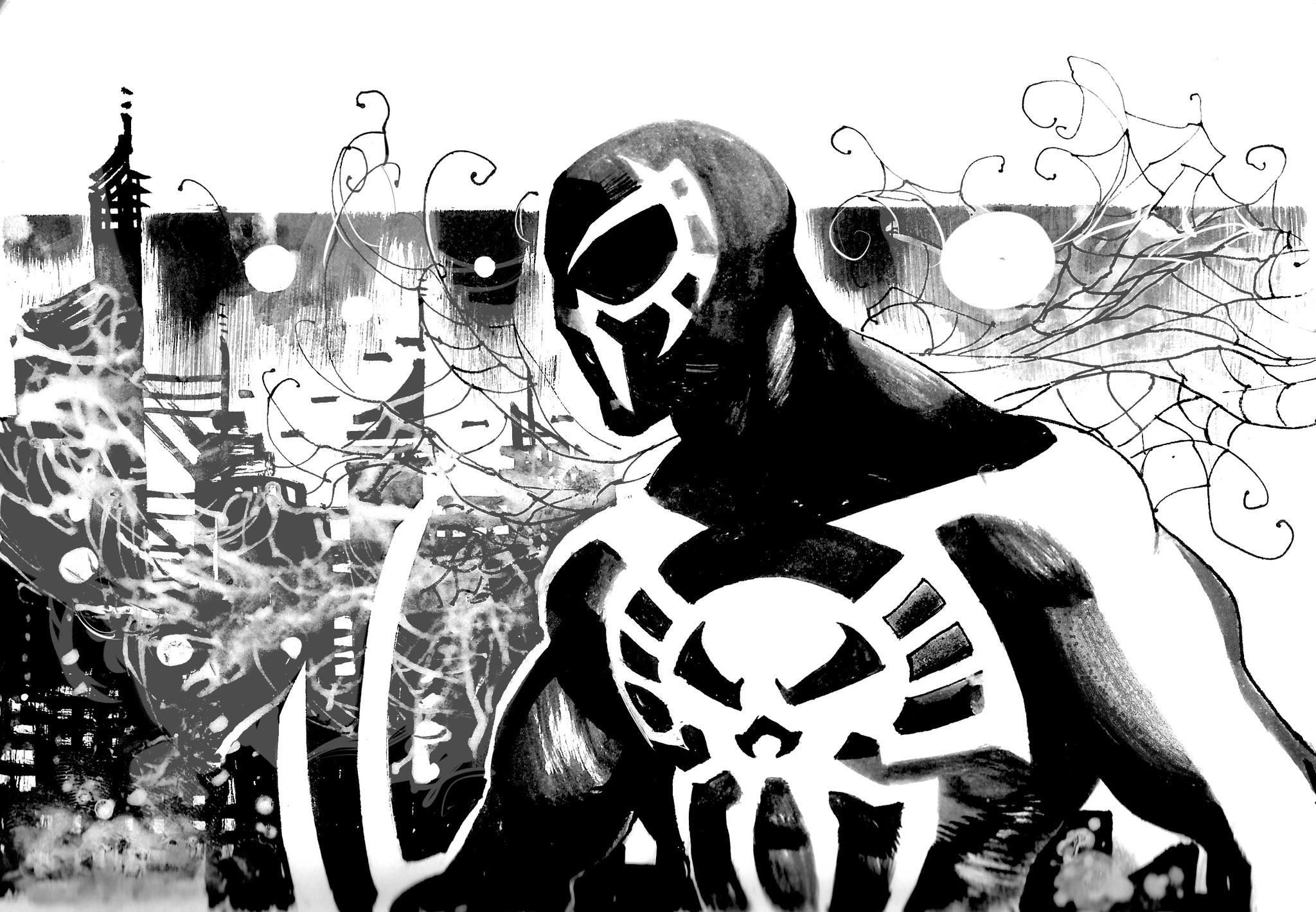 Tribal Spider Man
