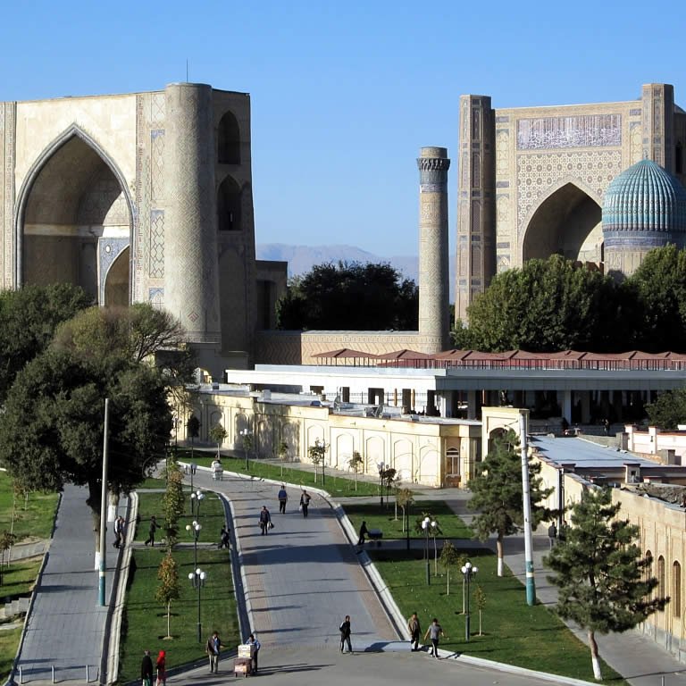 During Europe's Dark Ages, Tamerlane's empire was creating ...