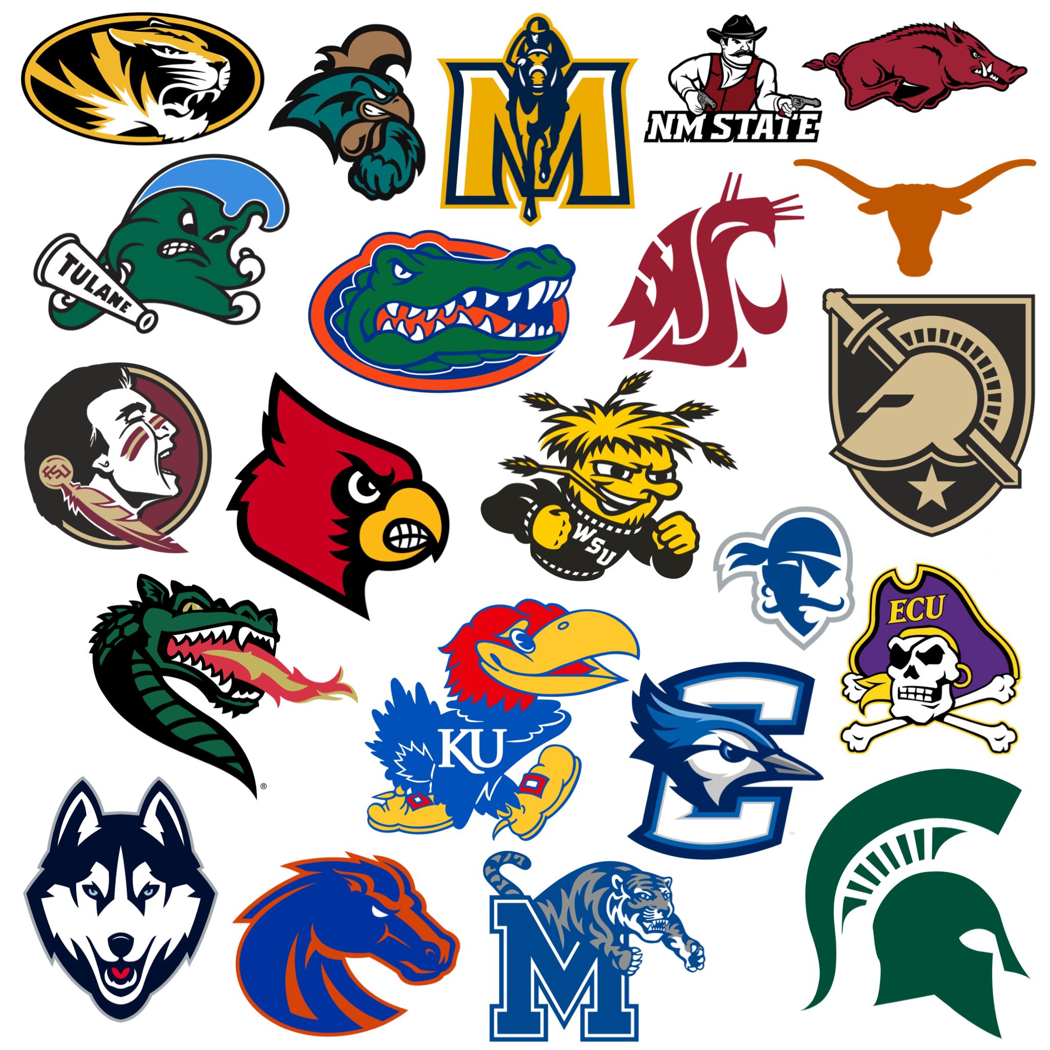 College Basketball Sports Logos 44 Basketball Team Logos High Res