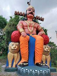 Temples of Ravana in Bharat where Ravana is worshiped Lanka's rakshasa ...