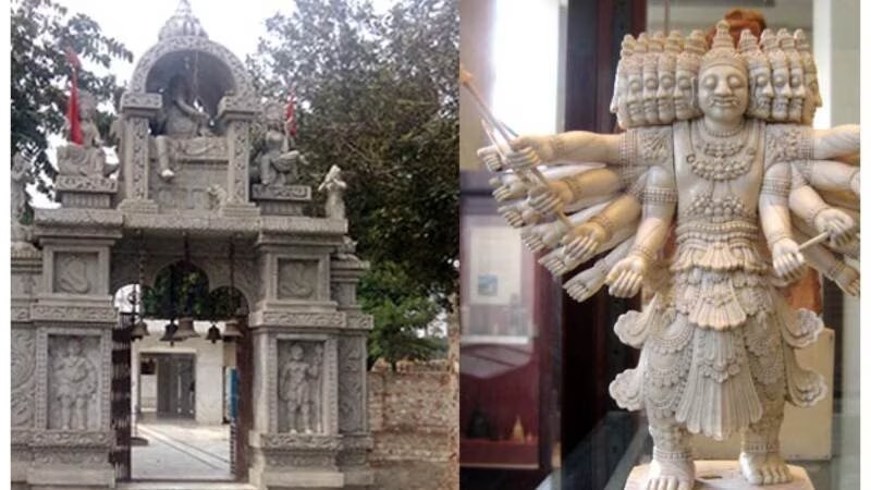 Temples of Ravana in Bharat where Ravana is worshiped Lanka's rakshasa ...