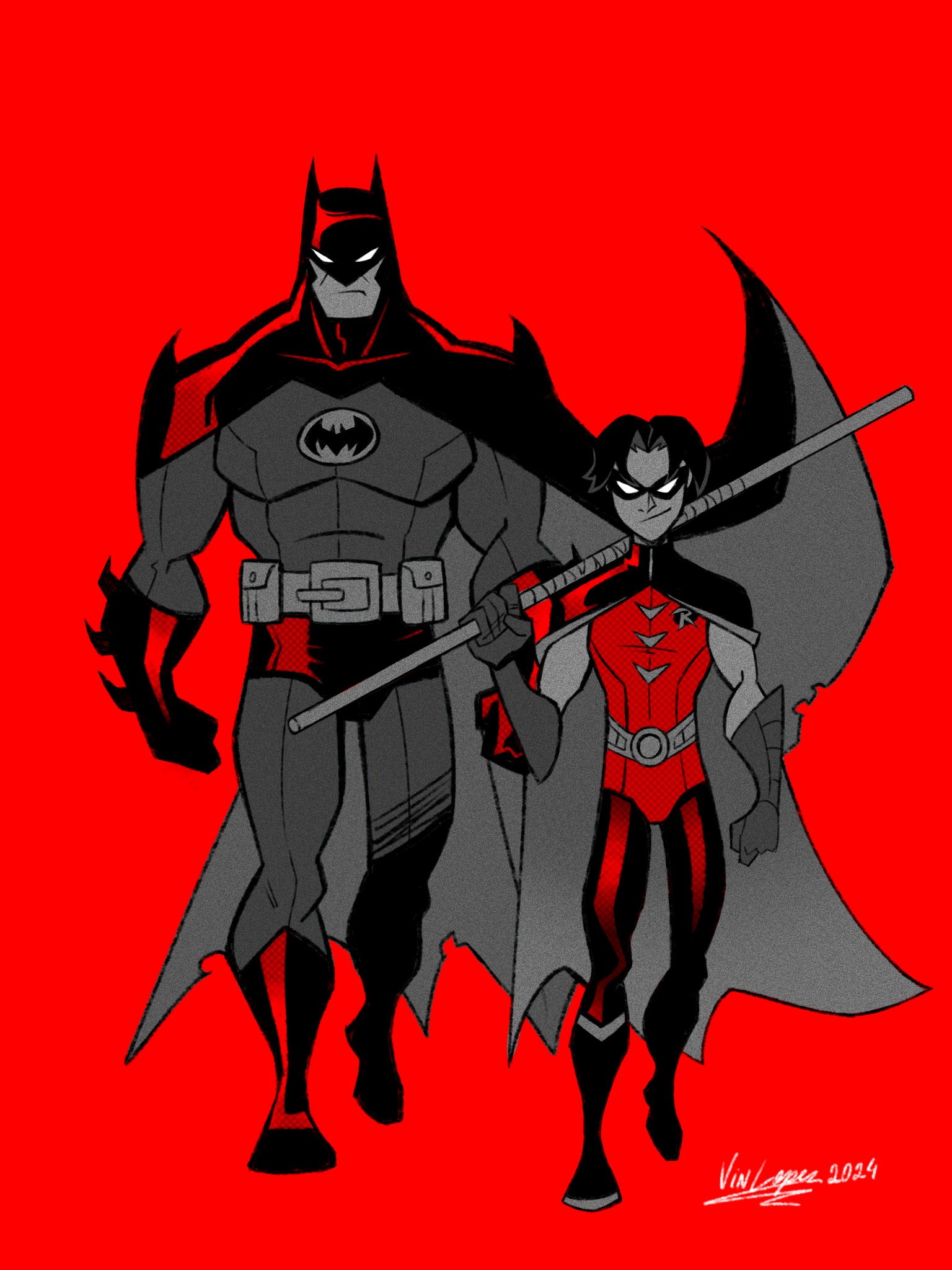 Batman Y Robin Deviantart Batman And Robin By Aibatman On DeviantArt