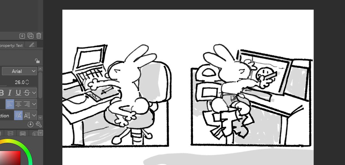 「It's that time of year where I have to tap the sign again..」Rabb.itの漫画