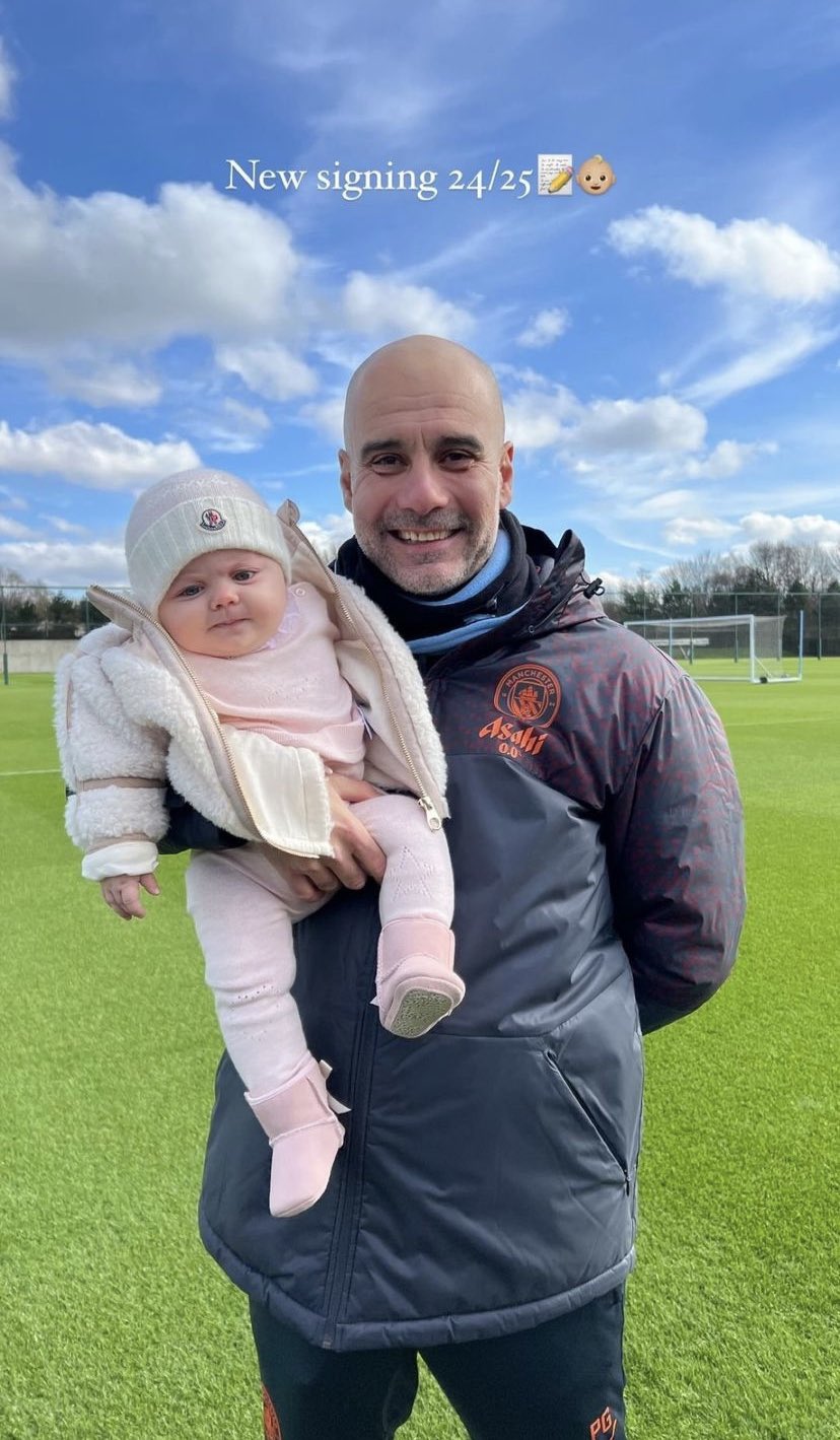 Pep Guardiola Barn Manchestericonic On X: "Pep Guardiola With