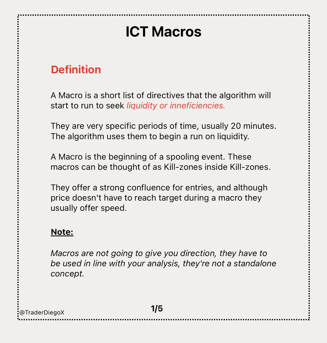 Quick guide on ICT Macros: Updated guide on Macros including Both ICT and @Hydra_Thahmid times ...