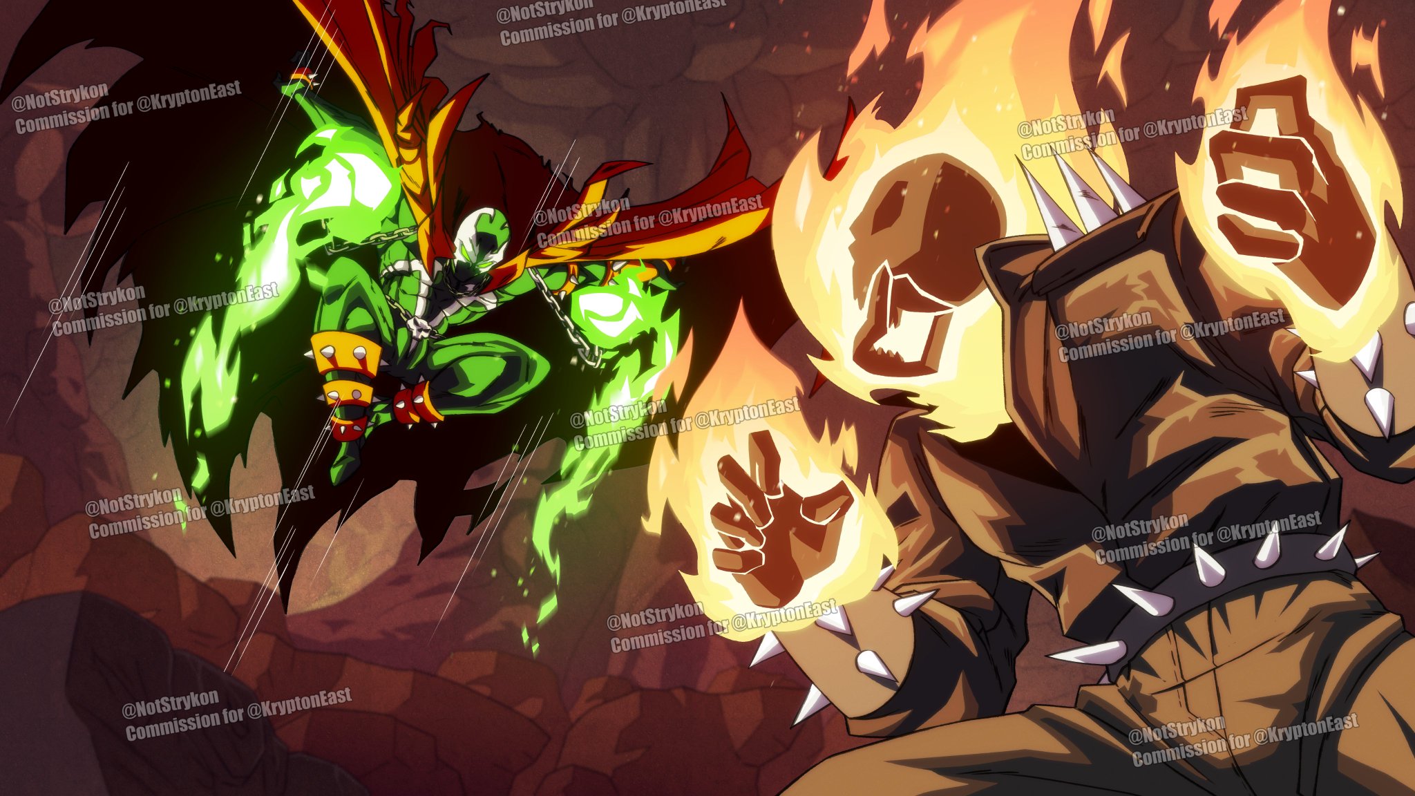 Ghost Rider Vs Spawn Ghost Rider VS Spawn | VS Battles Wiki Forum