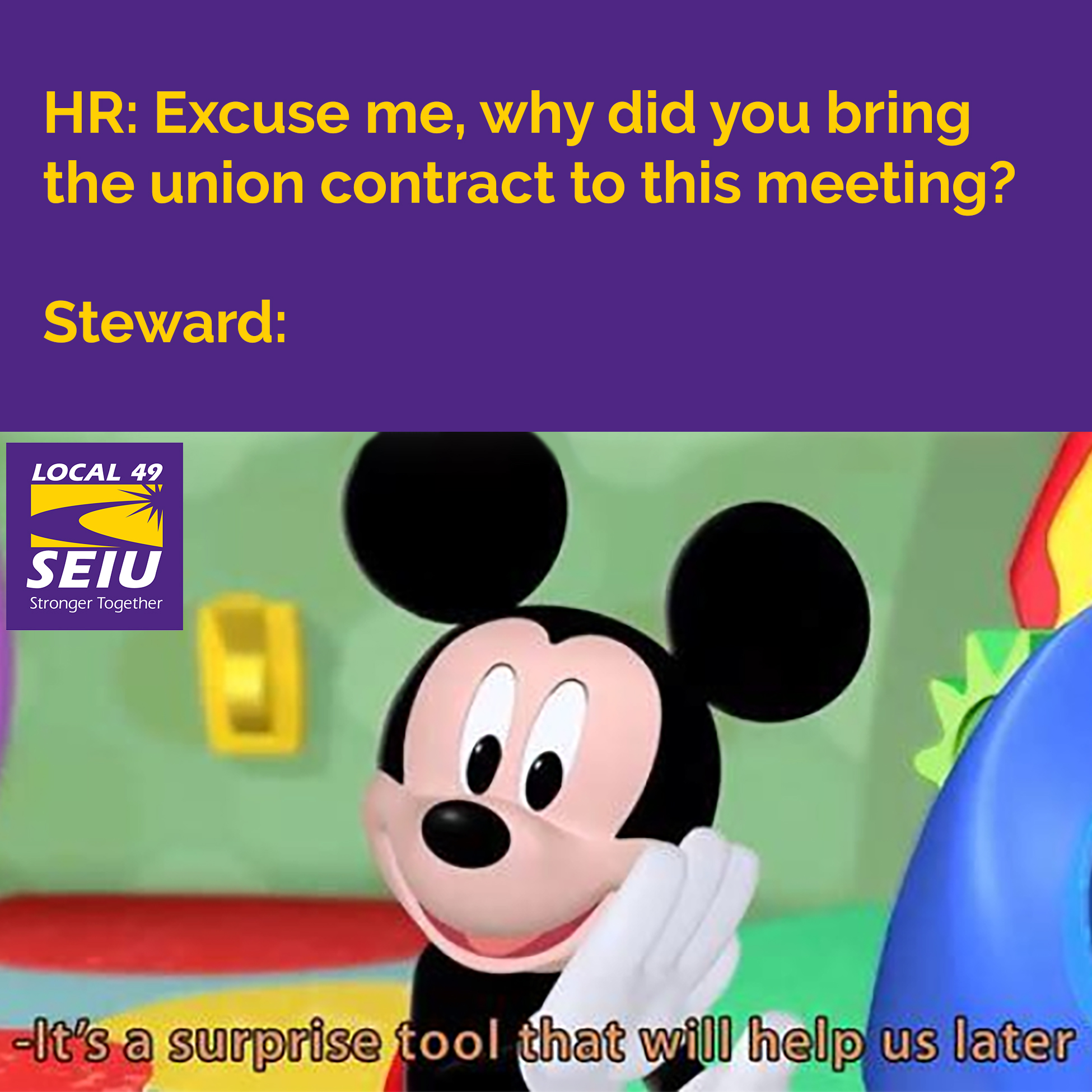Union Contract Memes Twitter 'Terminates' Union Cleaners Fired Just