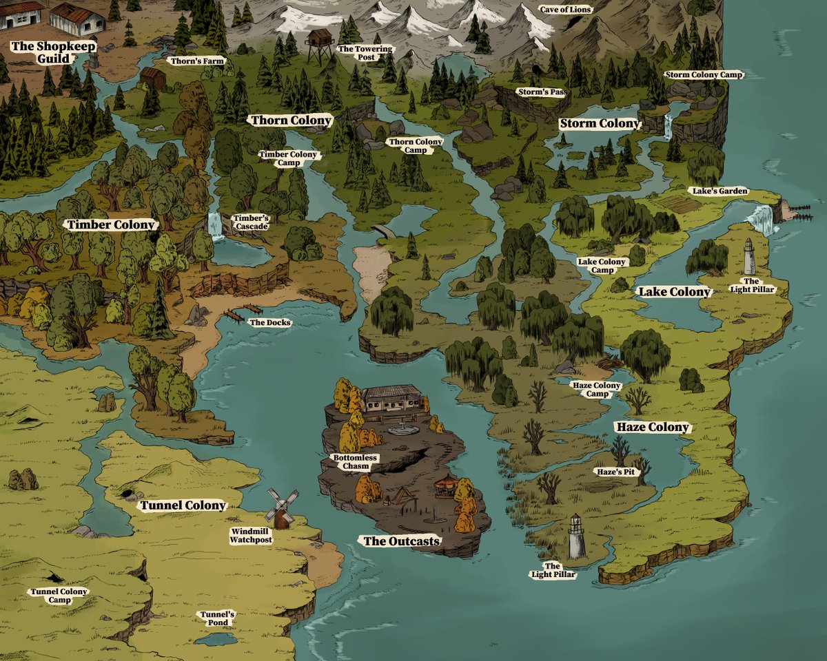 Warrior Cat Camp Maps Marteloscopes Multipliers