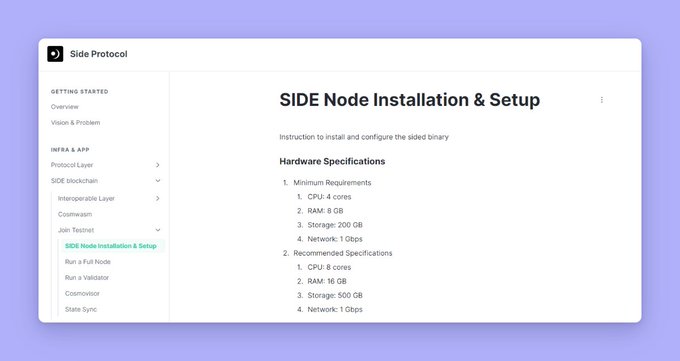 Side Protocol Airdrop – Telegraph Side Protocol Airdrop – Telegraph