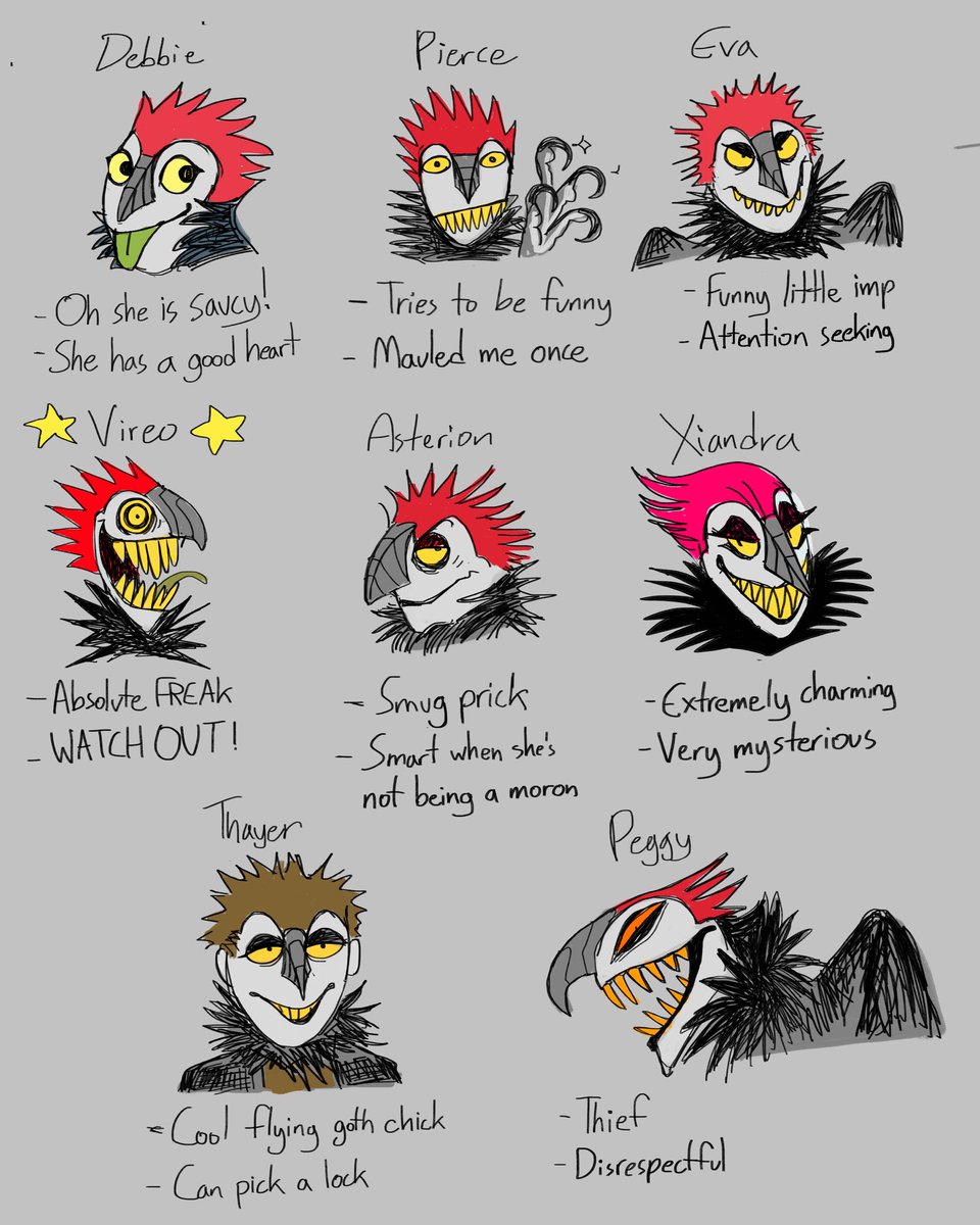 「The Oankali from Lilith's Brood 」Dimetrodoneの漫画