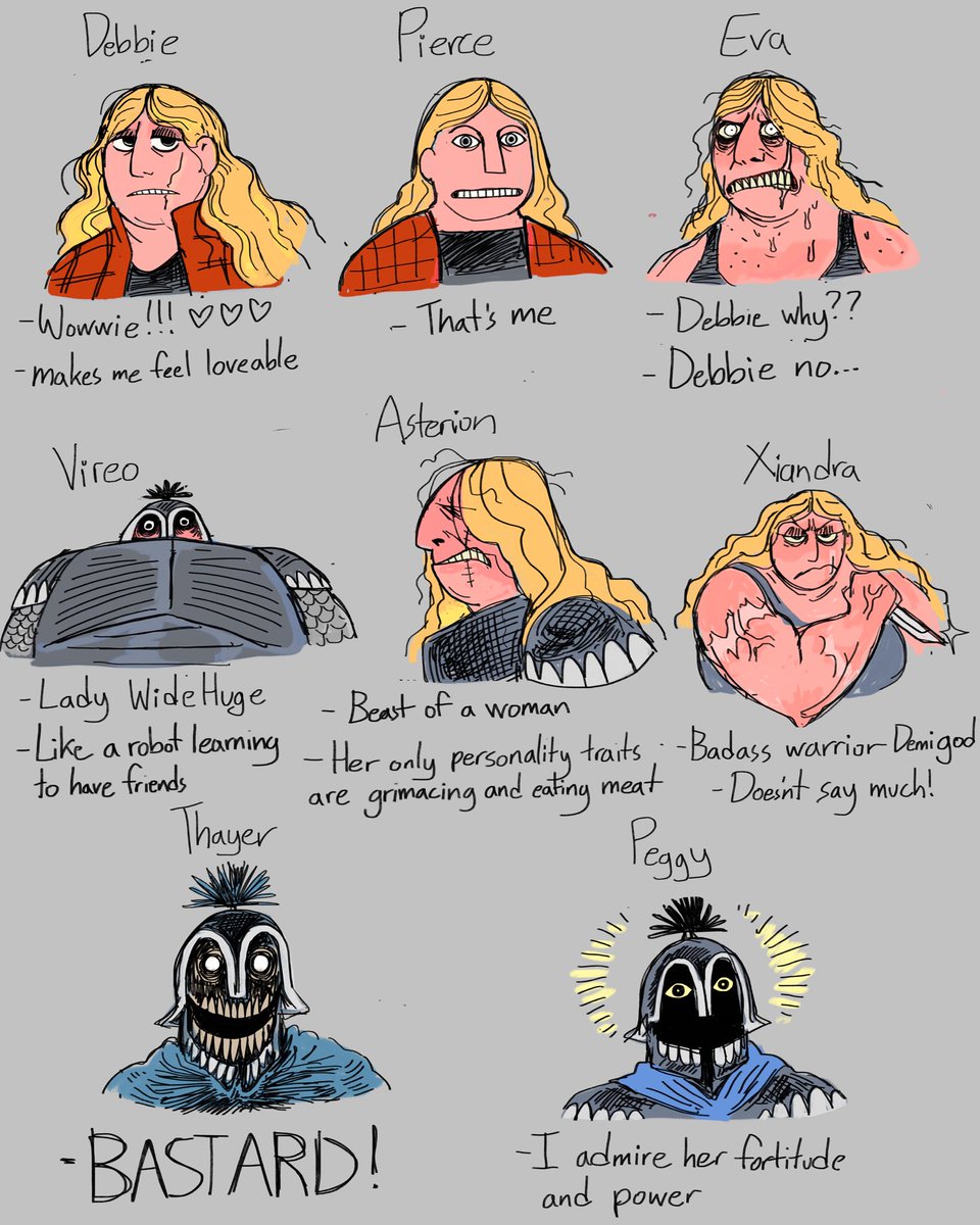 「The Oankali from Lilith's Brood 」Dimetrodoneの漫画