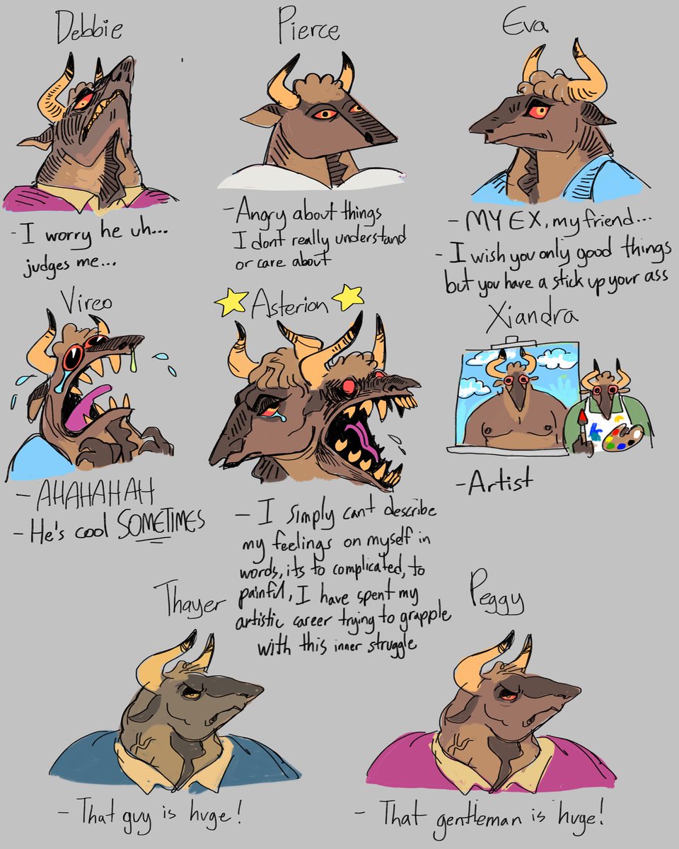 「The Oankali from Lilith's Brood 」Dimetrodoneの漫画