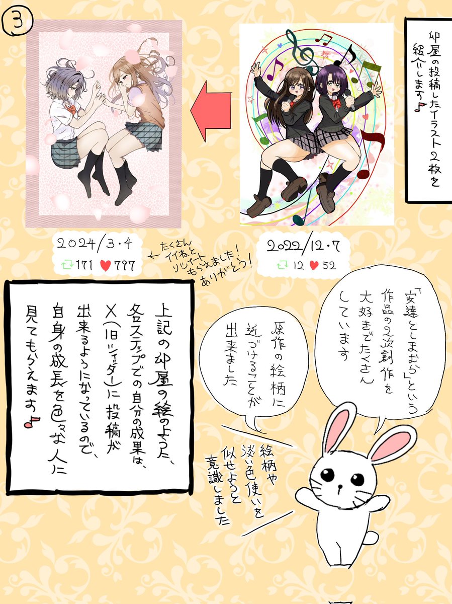 「さいとうなおき先生の お絵描きドリル布教まんがを 描いてみた! 絵を始めたい人増えるといいなー! 」卯屋 悠 c106（土）東G13bの漫画