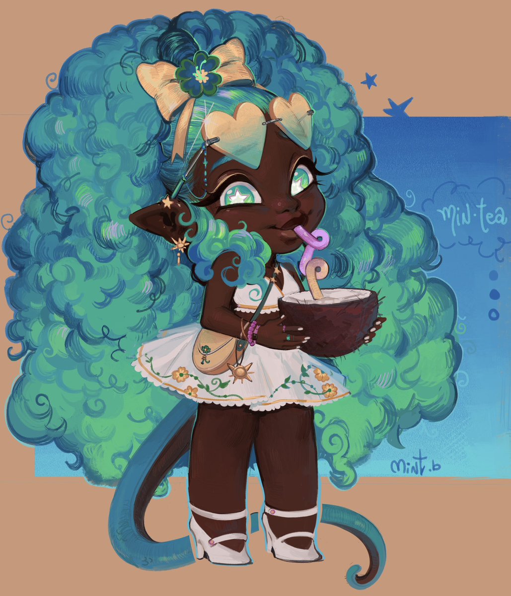 「1/2 cheeb commissions for the berry swee」|MiNTのイラスト