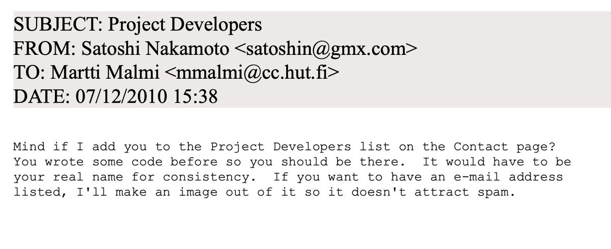 NEW: Satoshi Nakamoto's earliest collaborator Martii 'Sirius' Malmi ...