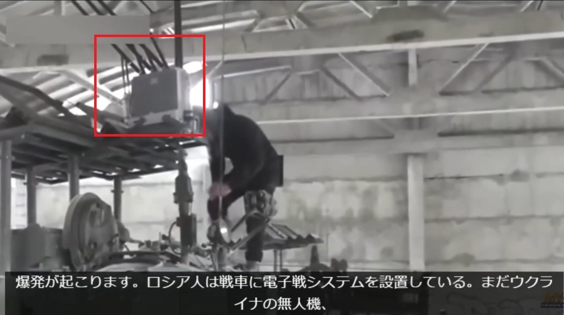 Russian soldier with the latest Backpack Anti Drone Jammer... https://t ...