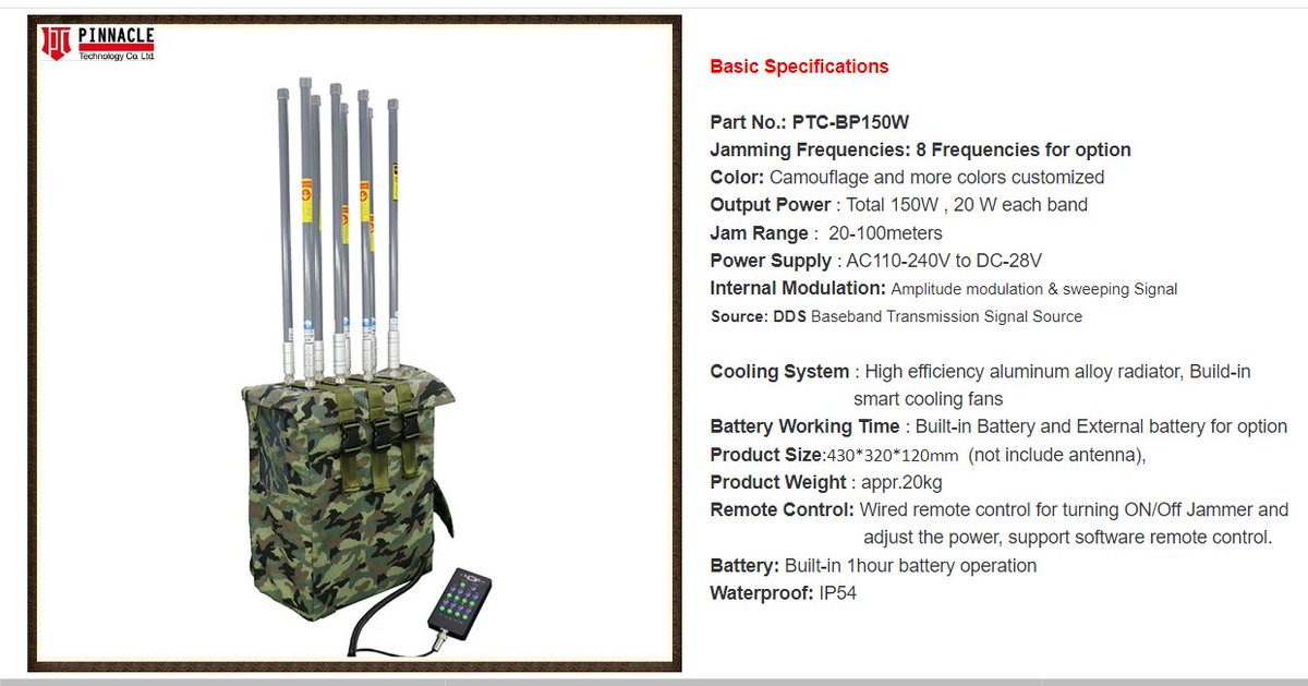 Russian soldier with the latest Backpack Anti Drone Jammer... https://t ...