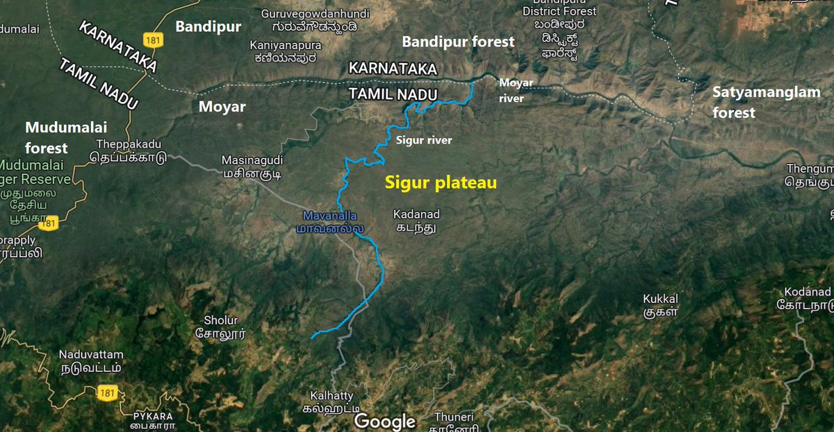 Moyar gorge or moyar canyon is 20 km long ,borders karnataka and tamil ...
