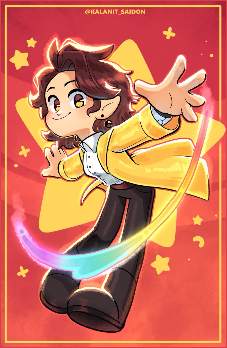 「I JUST REALIZED... I DREW HER IN THE SAM」|Kalanit Saidonのイラスト