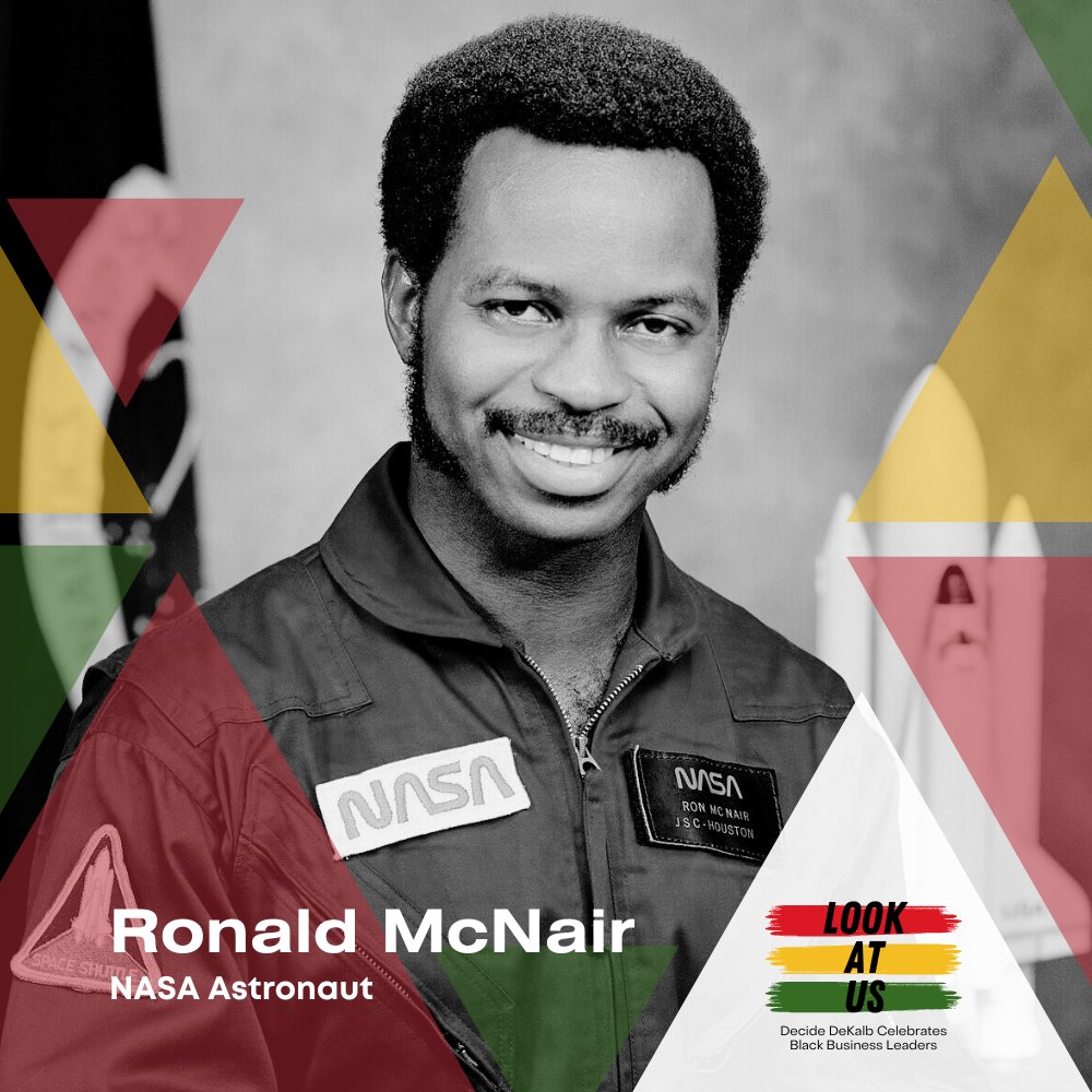 Ronald Mcnair Black Astronaut