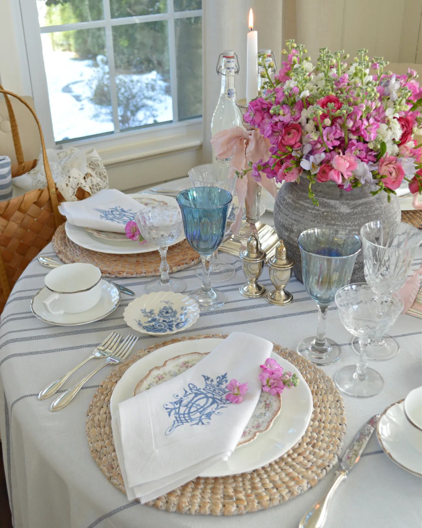 Shabby Chic Table Setting For Tea Shabby Chic Vintage Tea Time And