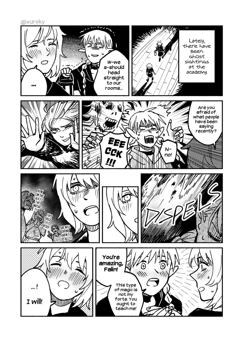 「I keep thinking about this pose falin makes 」tewwi golden farcille eraの漫画